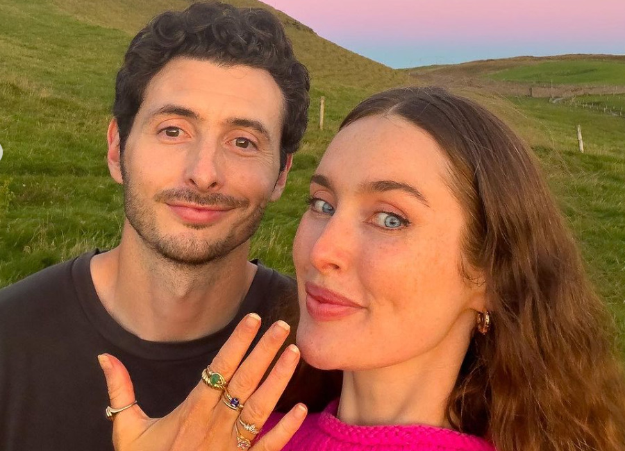 Pics: Roz Purcell announces she is married and we just love the dress!