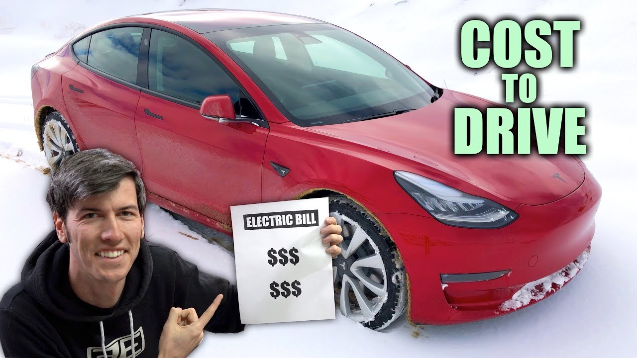 Why electric cars are so cheap to drive - my Tesla Model 3 electric bill