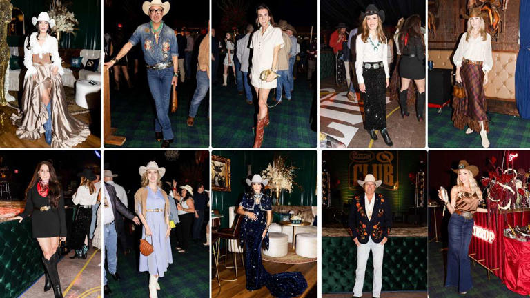 12 inspiring looks from the best-dressed at Houston Rodeo's barbecue ...