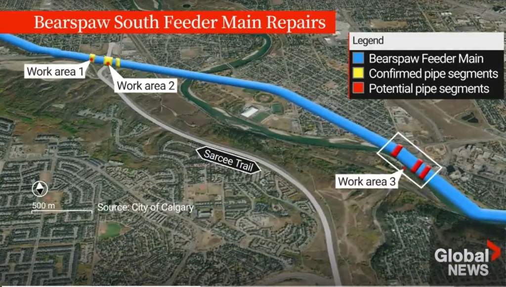 City of Calgary to provide update on water restrictions, feeder main ...