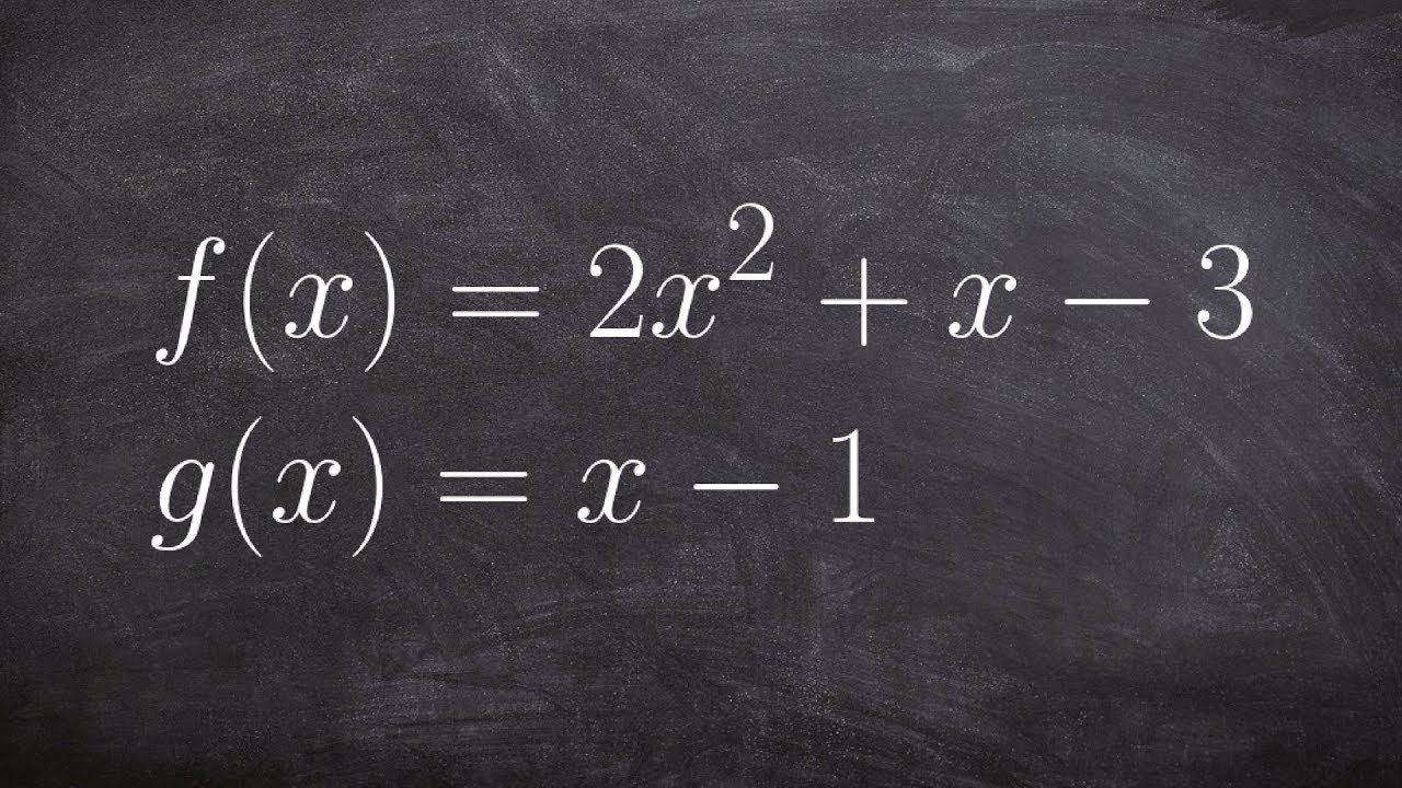 Applying the 4 operations to function then determining the domain
