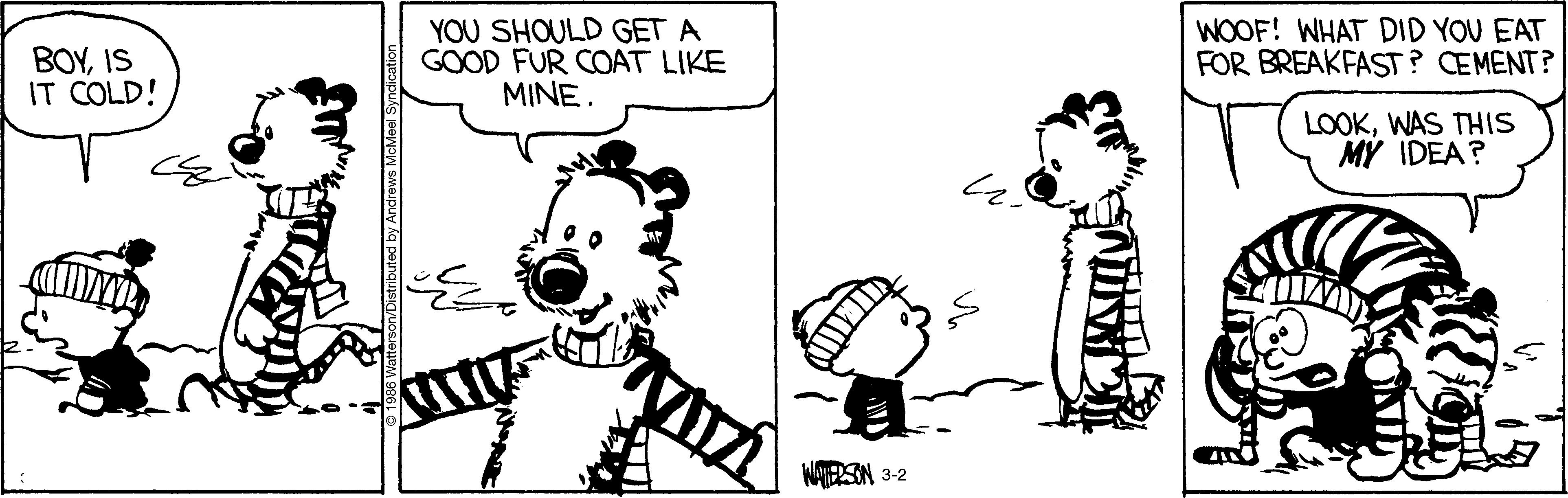 Calvin and Hobbes by Bill Watterson