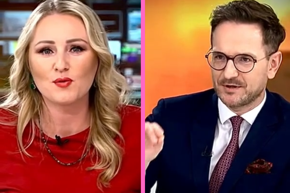 Waldemar Buda zrobił to na żywo w programie Borkowskiej. "Trzy sekundy ...