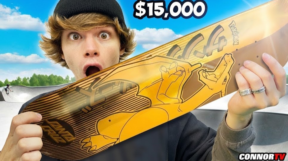 What happened after opening 12 Pokémon skateboard blind bags