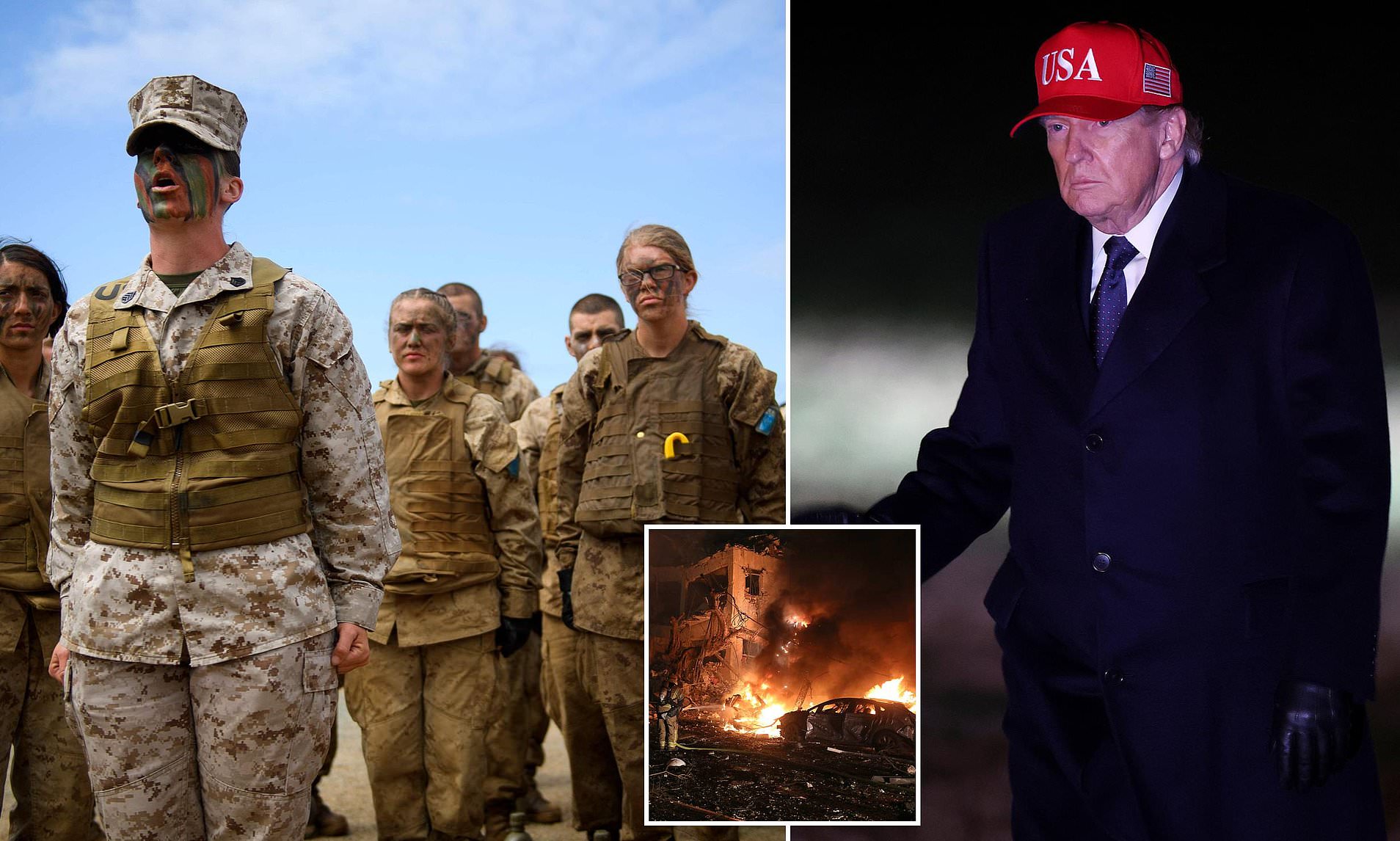 Trump says he'll put US boots on the ground in Iran 'if necessary ...