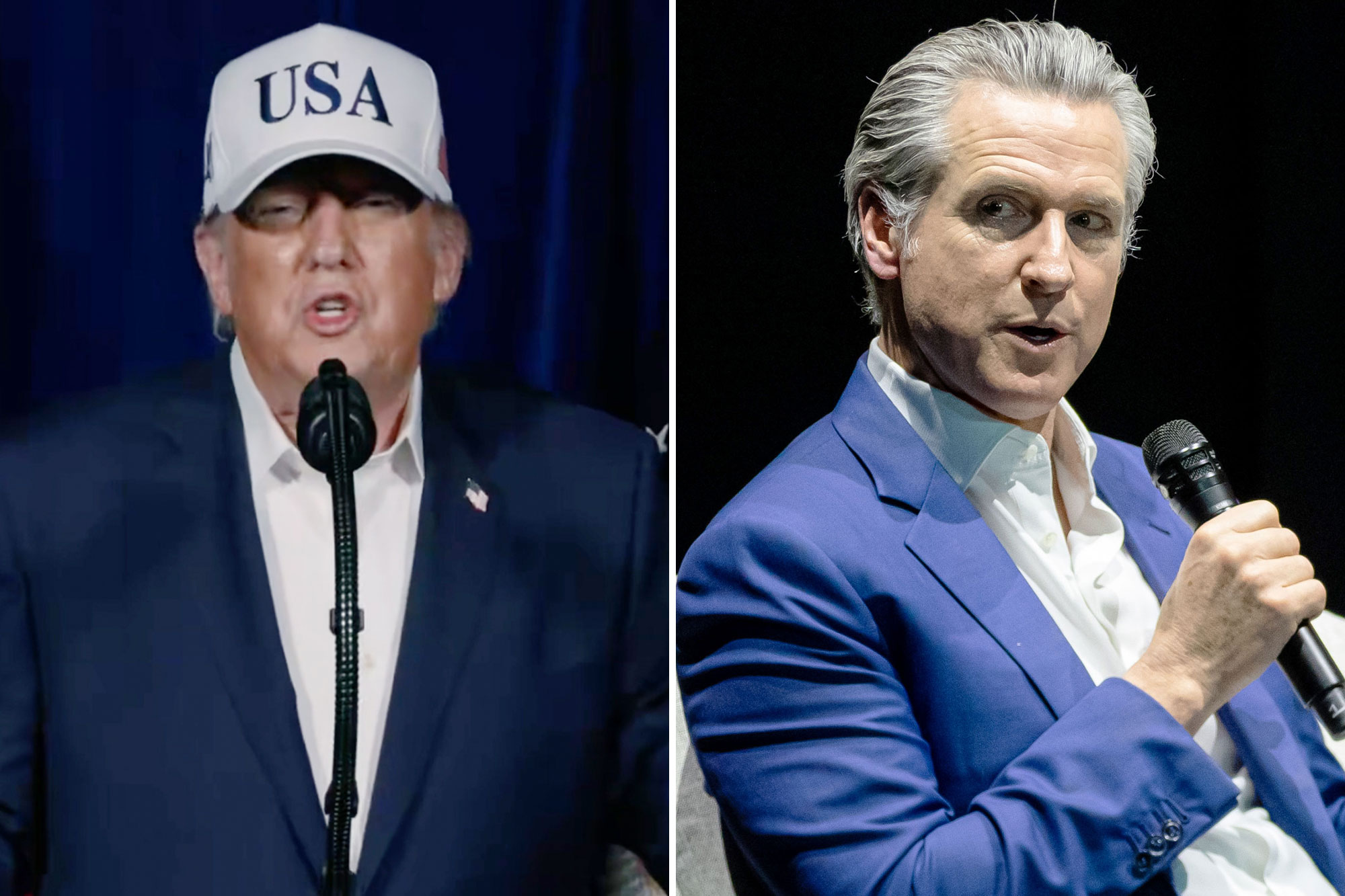 Gavin Newsom reveals bizarre origin of Trump’s ‘Newscum’ nickname ...