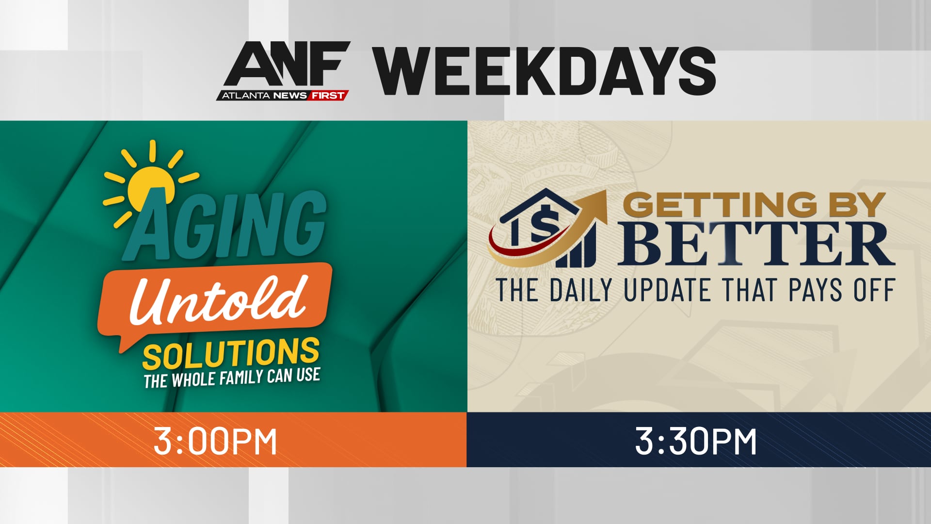 ANF debuts new 3 p.m. lineup with 2 shows focused on aging, personal ...