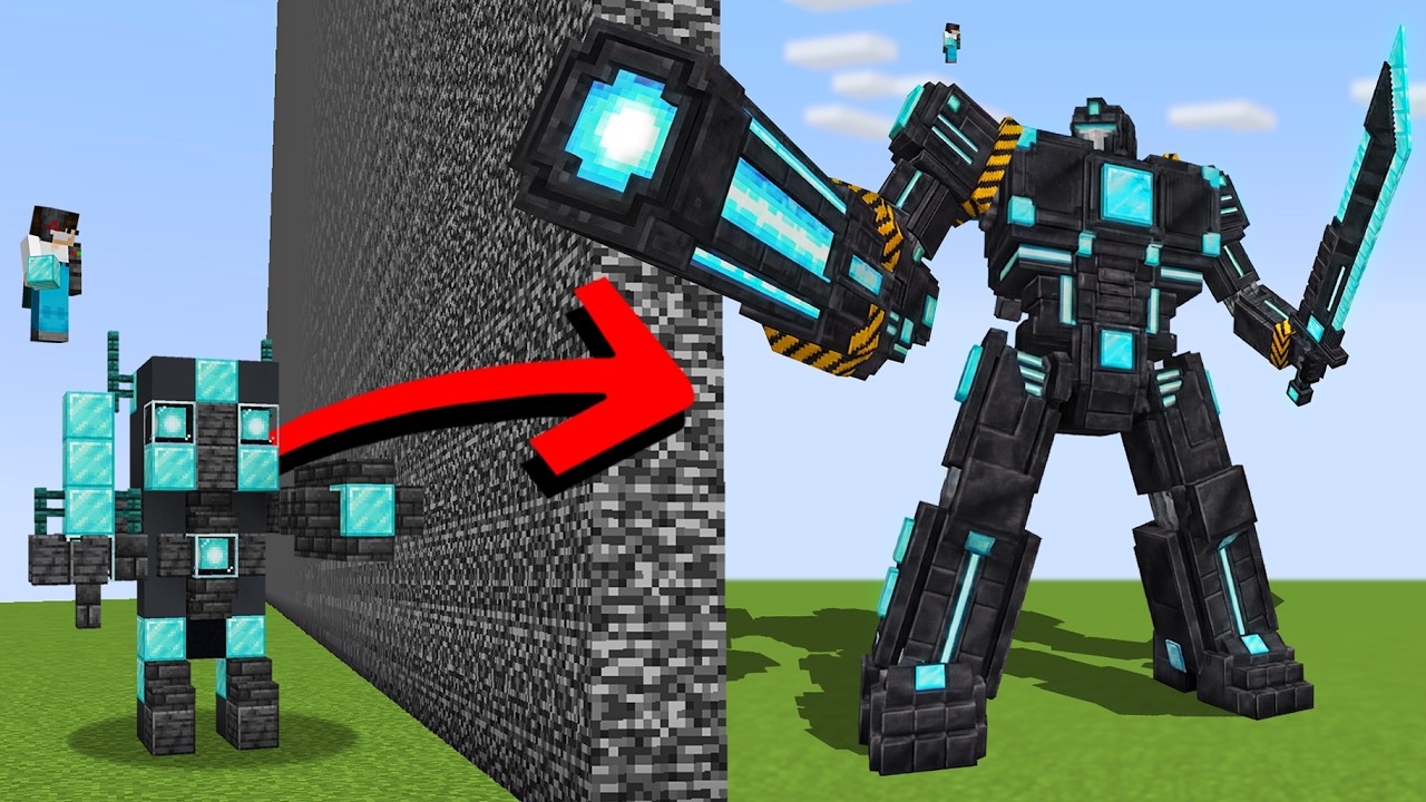 I built a mech in Build Battle