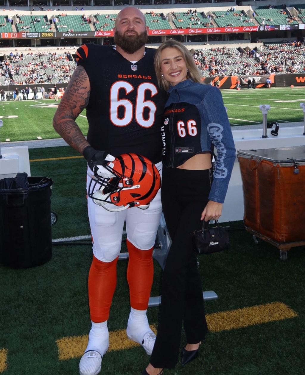 Dalton Risner’s wife breaks Bengals signing news: 'Feeling like Adam ...