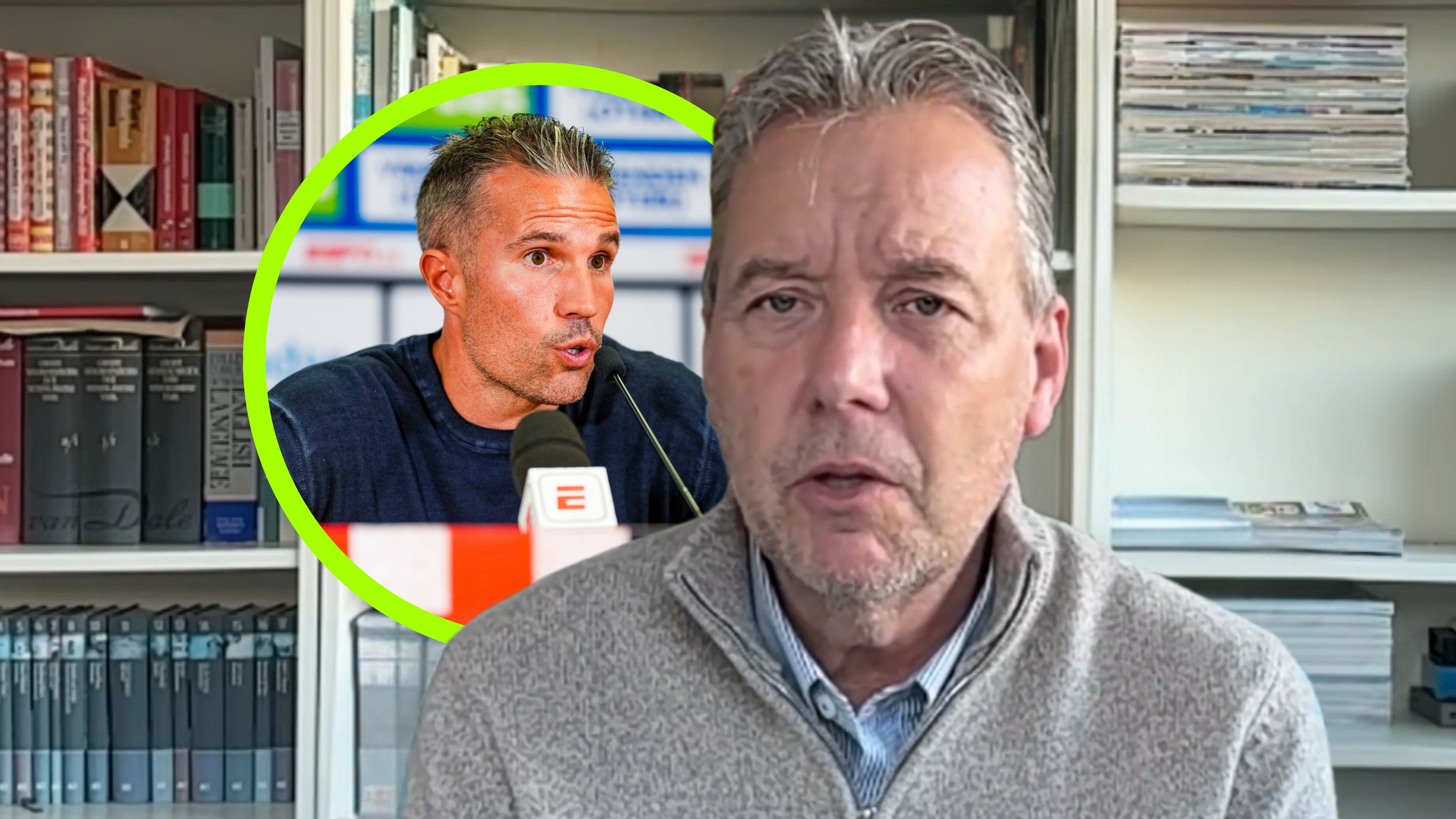 Valentijn Driessen verdedigt plots Robin van Persie: 'Hij is op ...