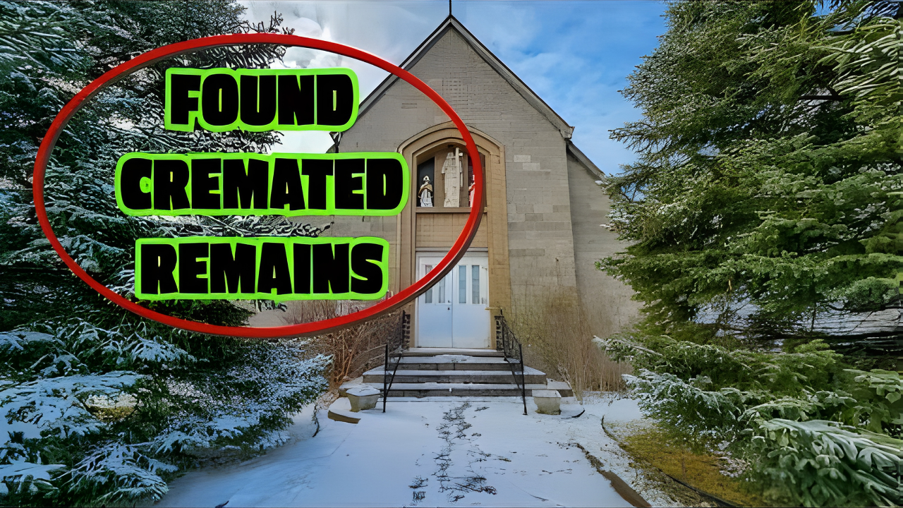 Exploring an abandoned time capsule chapel with cremated remains