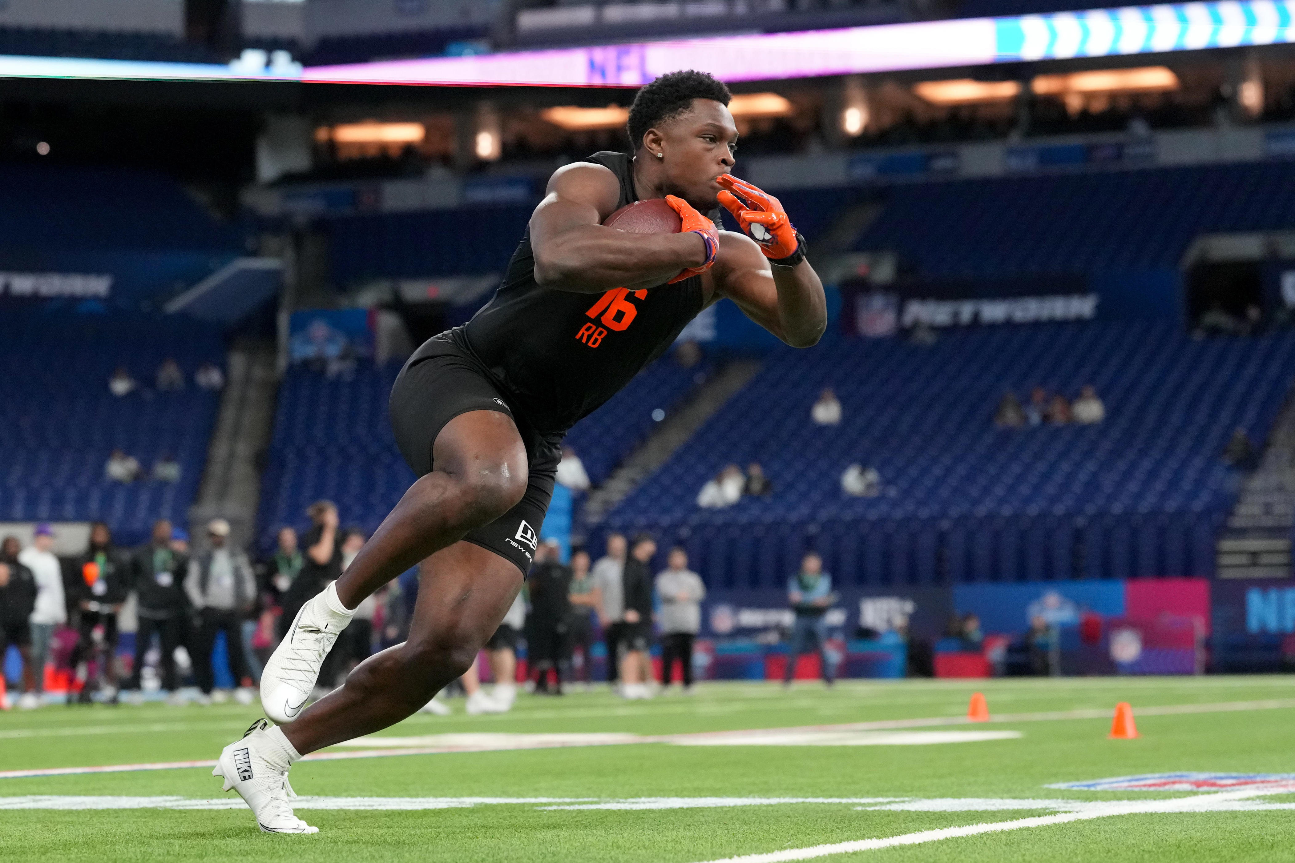 2026 NFL combine: Running back measurements