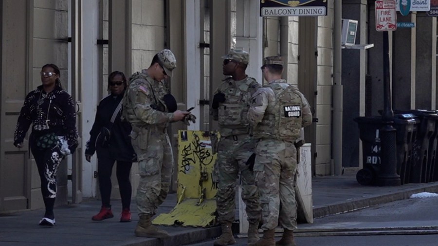 Gov. Landry announces La. National Guard’s extended New Orleans ...