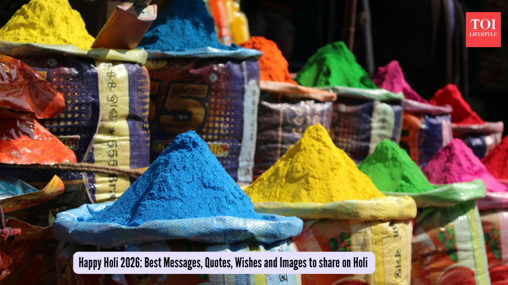 Happy Holi 2026: Best 75 Messages, Quotes, Wishes, Greetings Cards ...