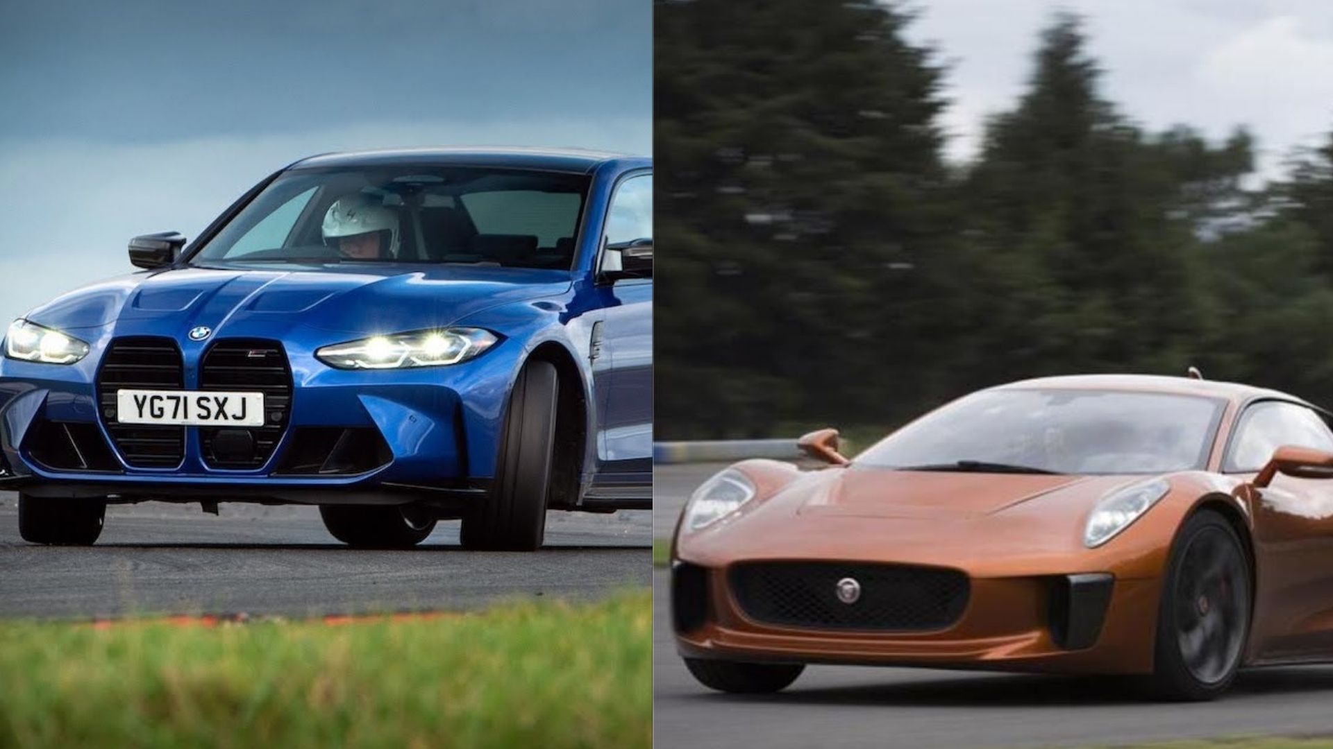 BMW M3 contra Jaguar C-X75