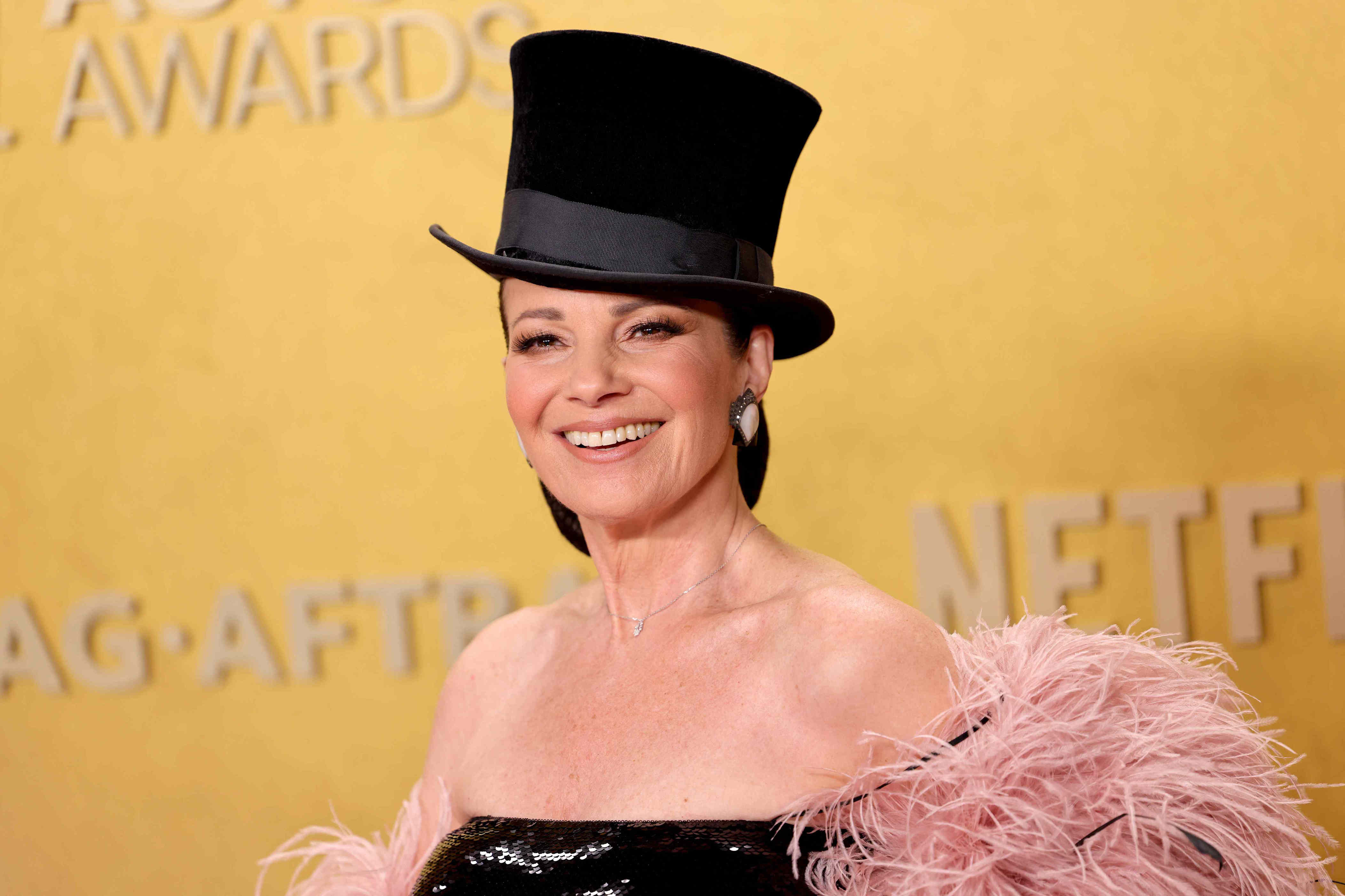 Fran Drescher, 68, looked radiant at the Actors Awards thanks to the ...