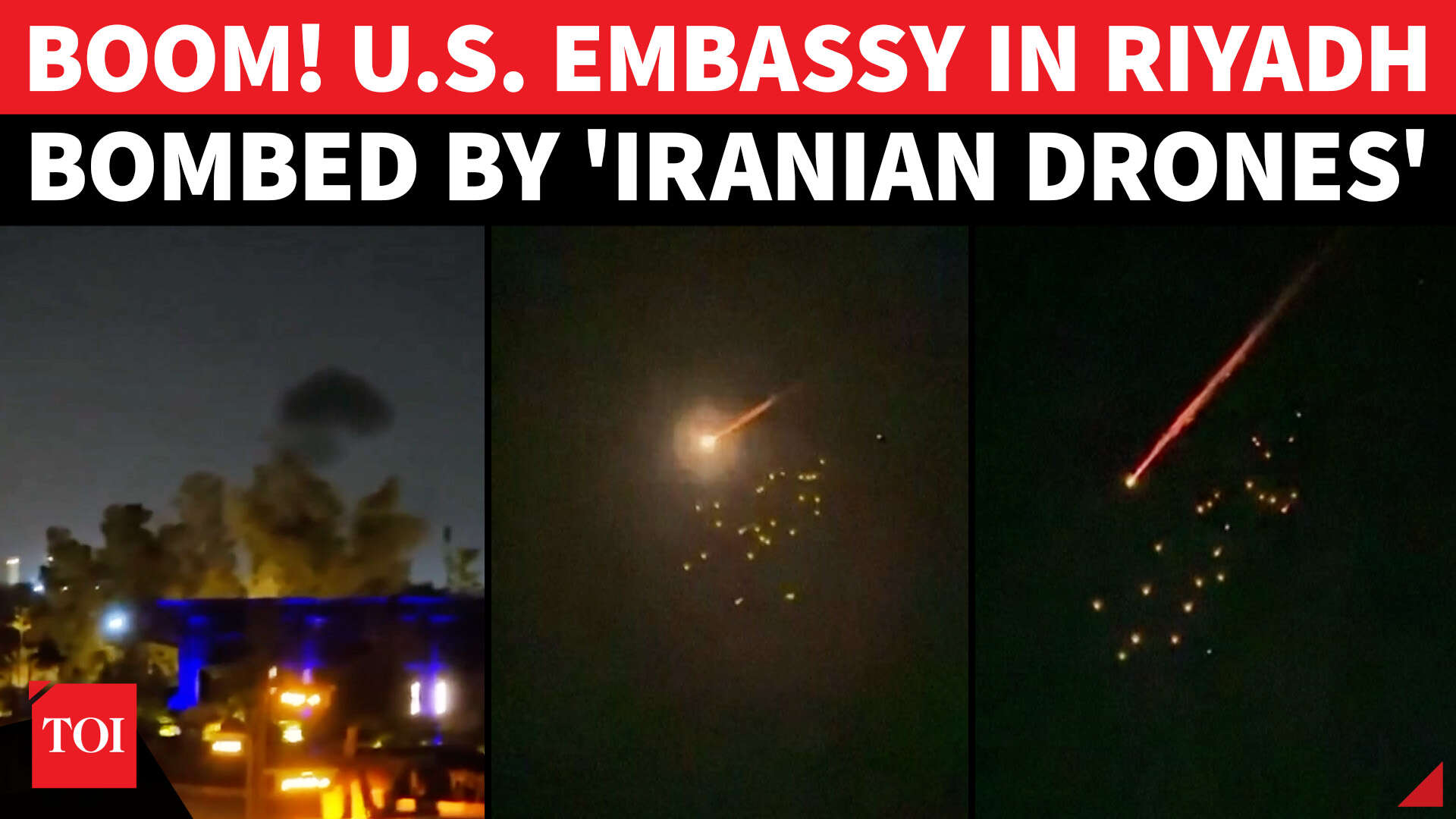 Big! US embassy in Riyadh bombed; Saudi confirms drone strike ...