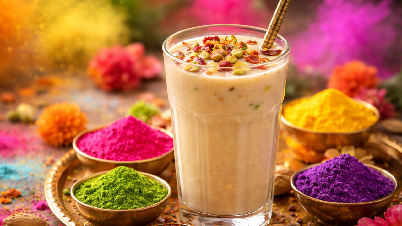 4 easy thandai recipes to make at home this Holi