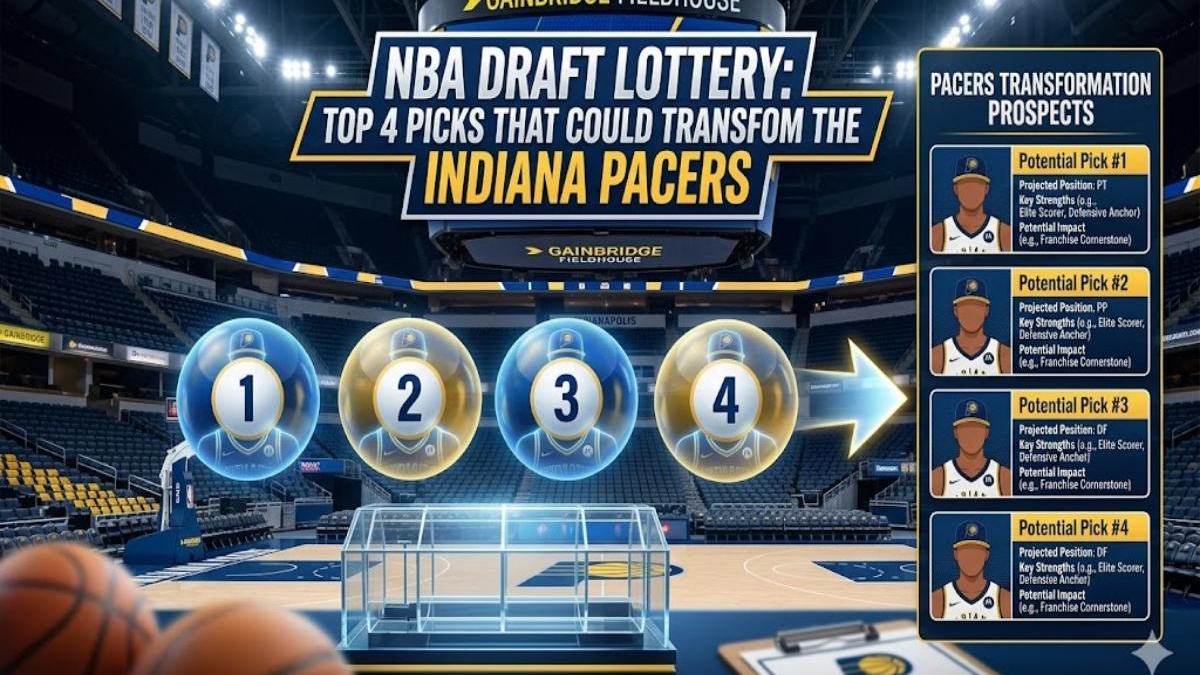 NBA draft lottery: Top 4 picks that could transform the Indiana Pacers
