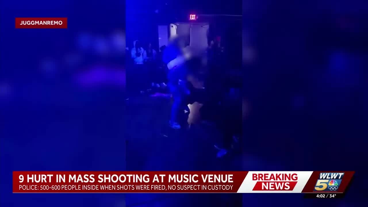 Fight breaks out at Cincinnati music venue before mass shooting