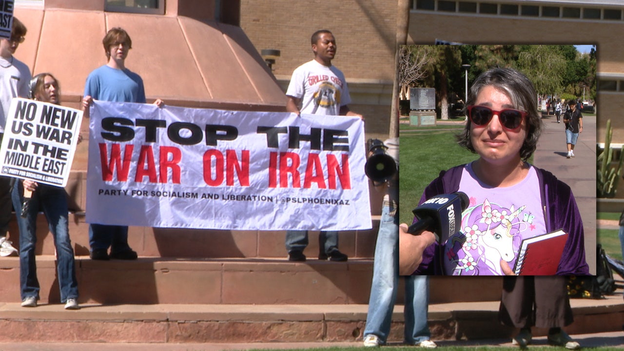 Iranian student speaks out amid anti-war protests at ASU: 'The USA is ...