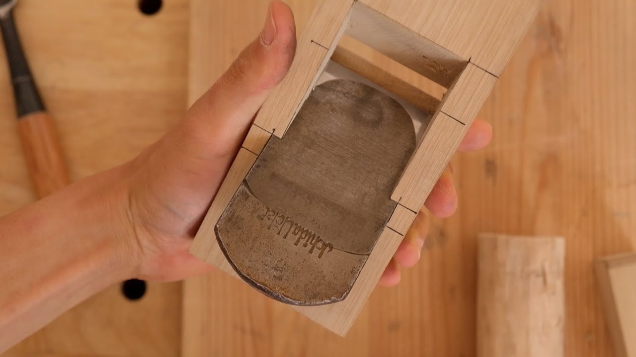 Making a traditional kanna hand plane