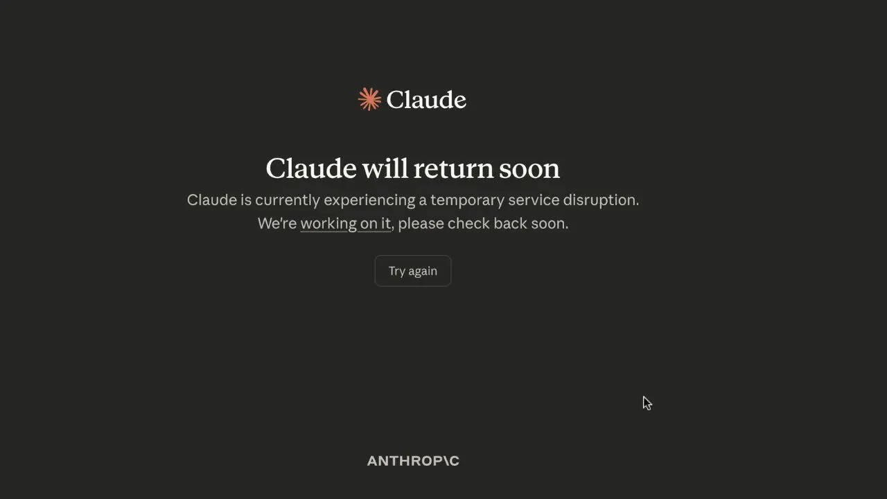 Claude down: Thousands of users report login issues, all details here