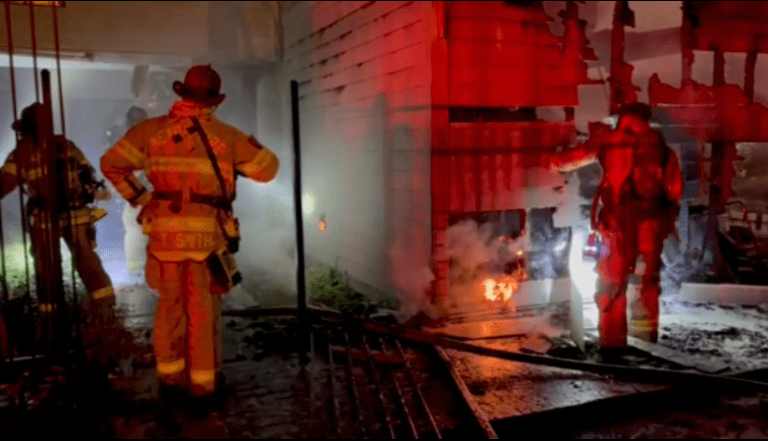 Second-alarm fire devastates abandoned building in Arden-Arcade