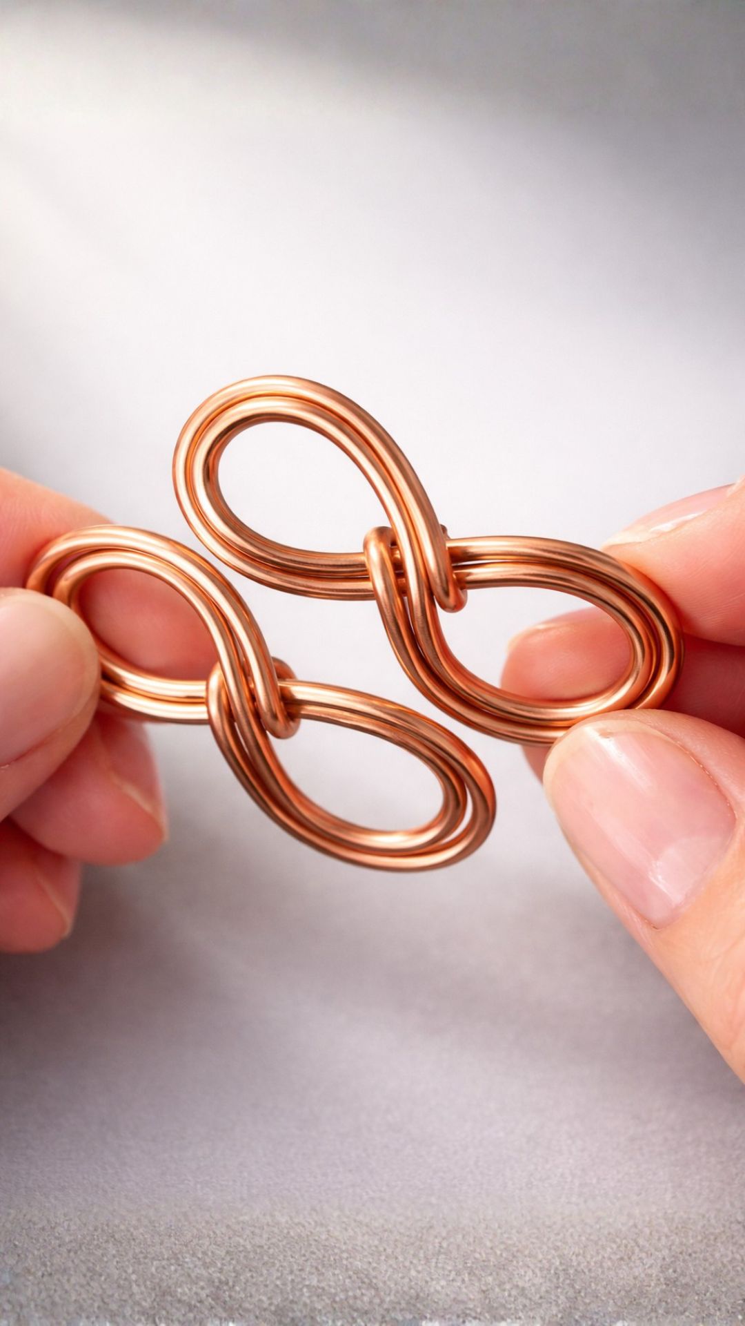 DIY infinity symbol: Easy wire craft tutorial for beginners