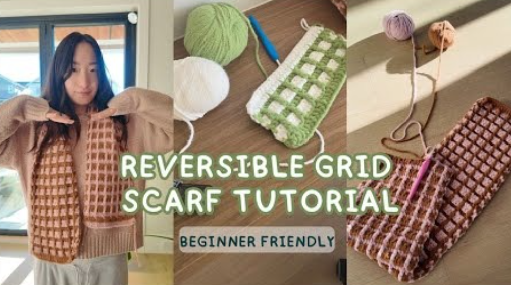 The reversible crochet scarf trick you need to try
