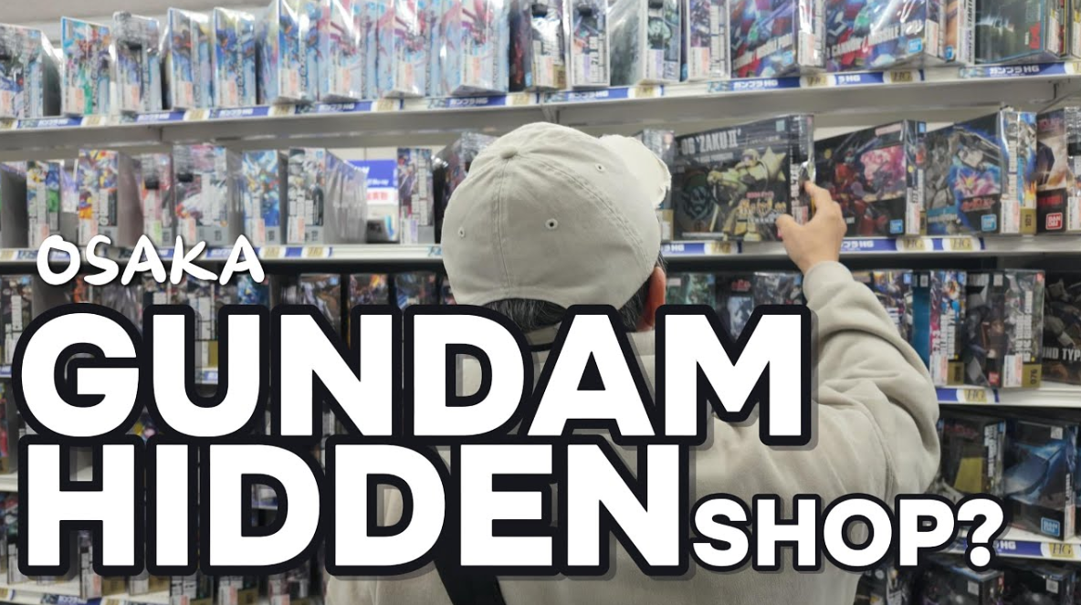Hunting rare Gunpla at Surugaya Osaka