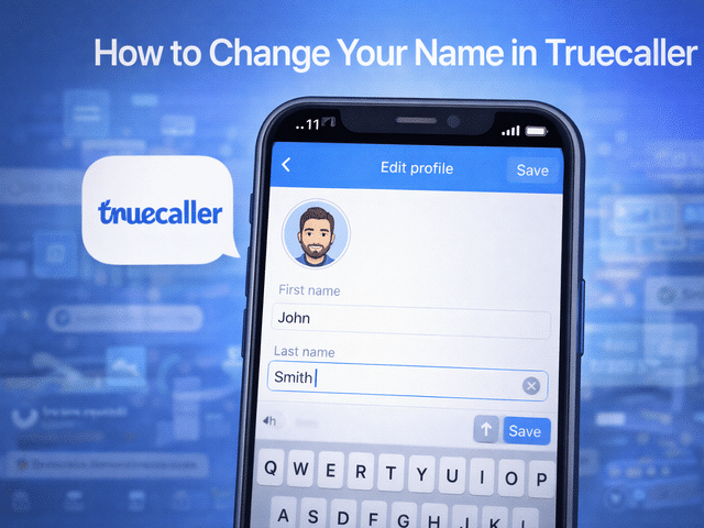 Step-by-step guide to updating your name on Truecaller for Android and ...