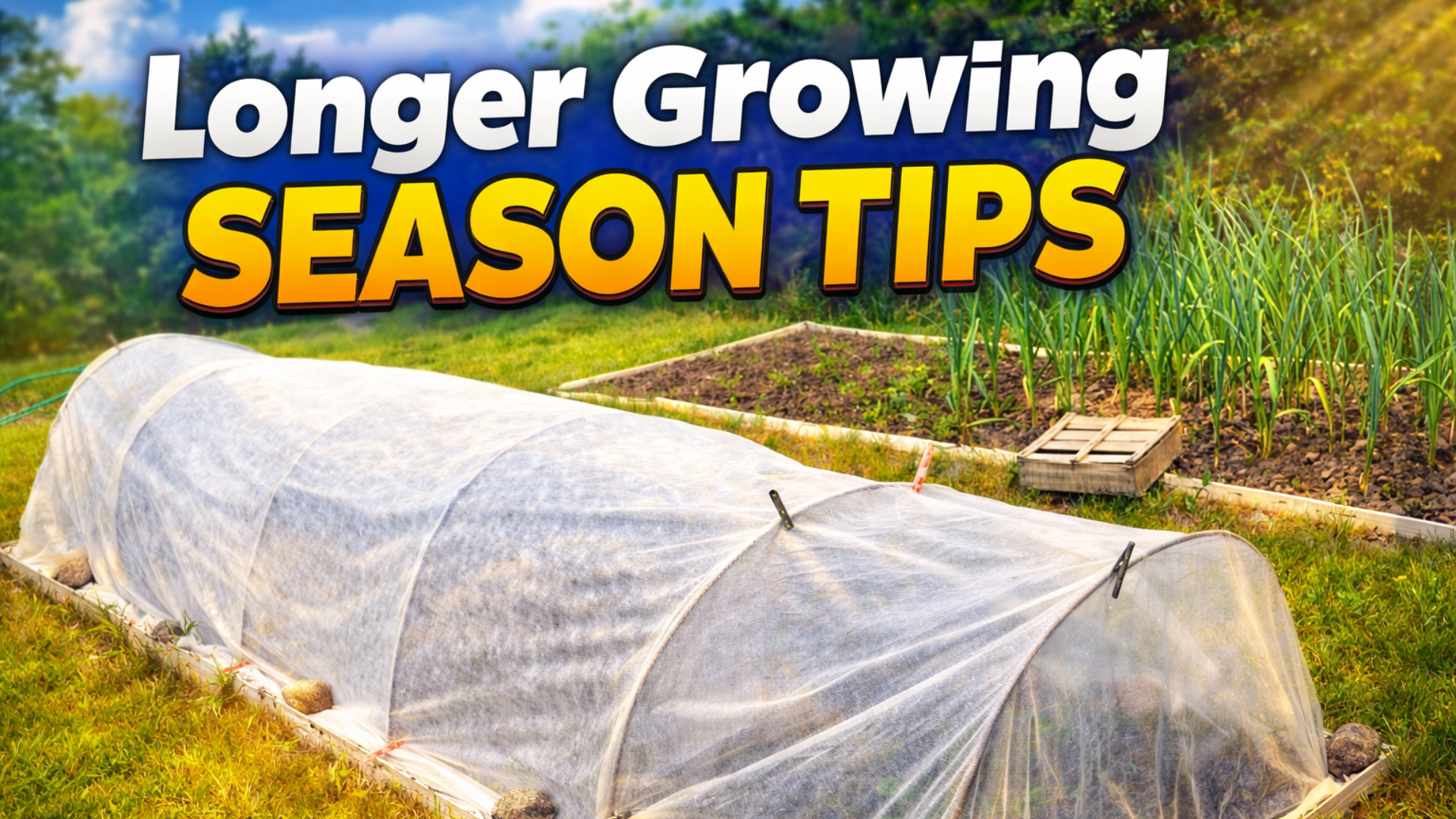 Extend your vegetable growing season with these simple gardening tips