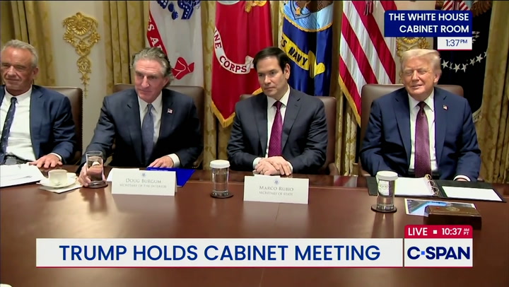 Trump cabinet goon busted at party she claimed never happened