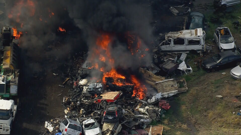 'Extremely dangerous': Explosions spark emergency evacuation warning in ...