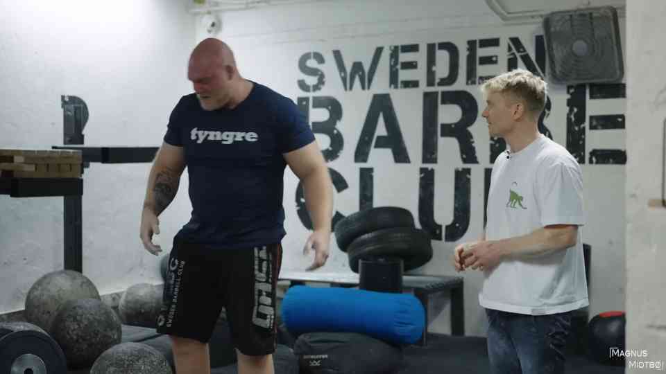 The grip test built for climbers - the Swedish giant stepped in