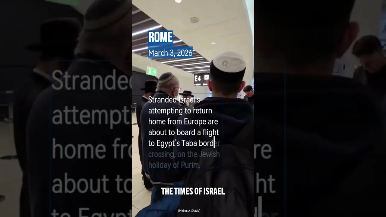 Book of Esther reading in airport