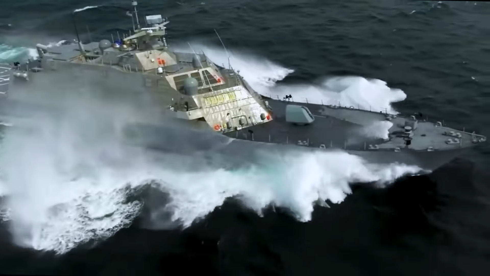 Watch America’s $500M warship built to survive the next war