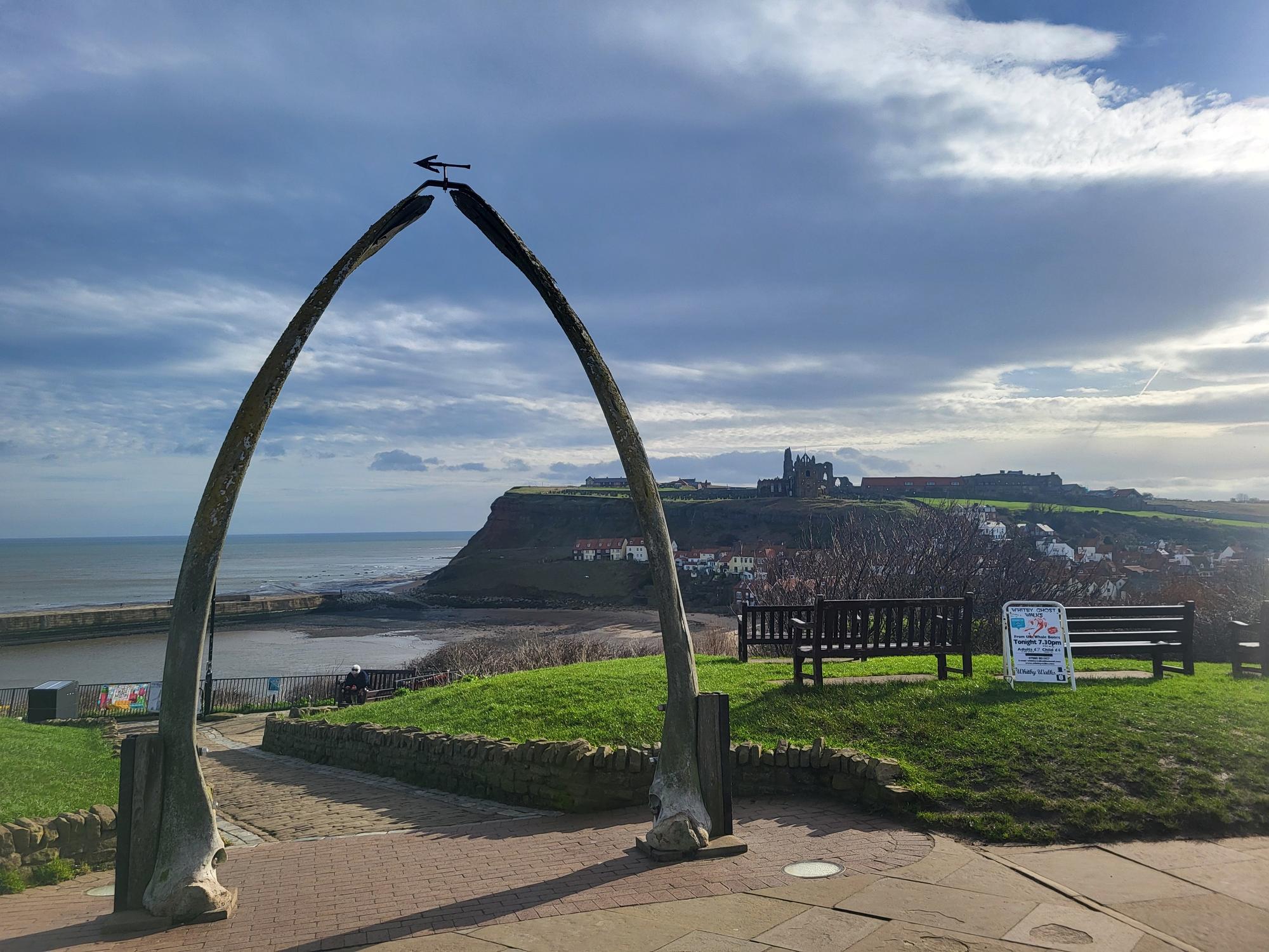 Whitby’s famous whale bone arch: Replacement could cost £60,000