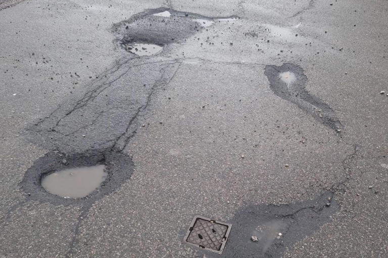 In pictures: These are some of the potholes currently causing problems ...