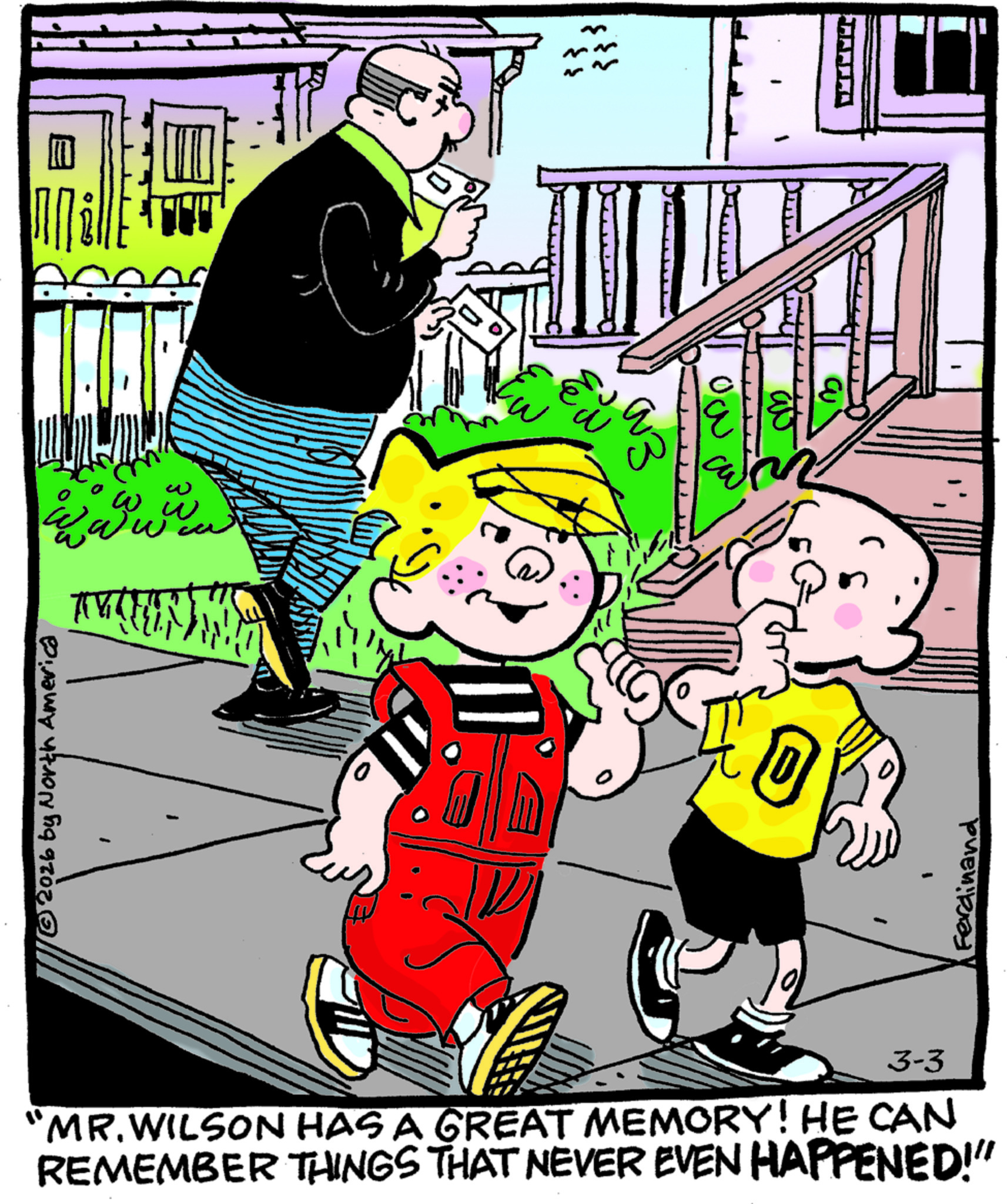 Dennis the Menace by H Ketcham, M Hamilton & R Ferdinand