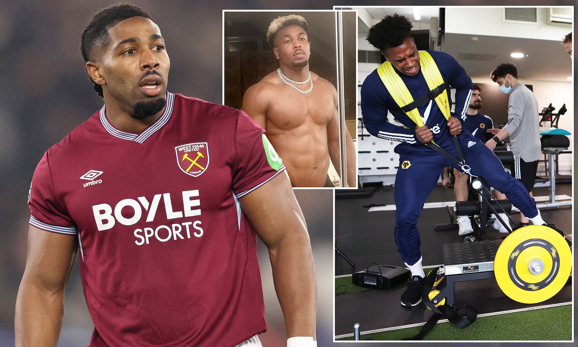 Premier League's ultimate muscle man Adama Traore banned from lifting ...