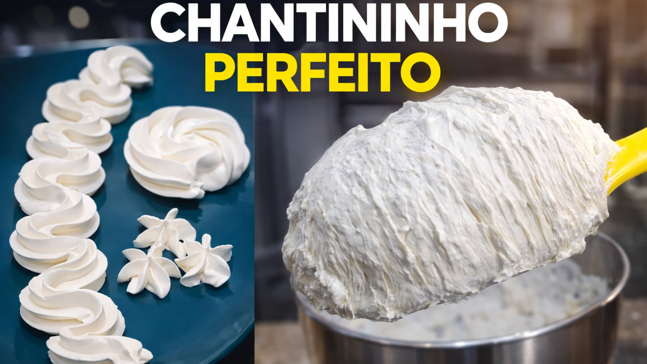 Chantininho firme e perfeito para decorações impecáveis