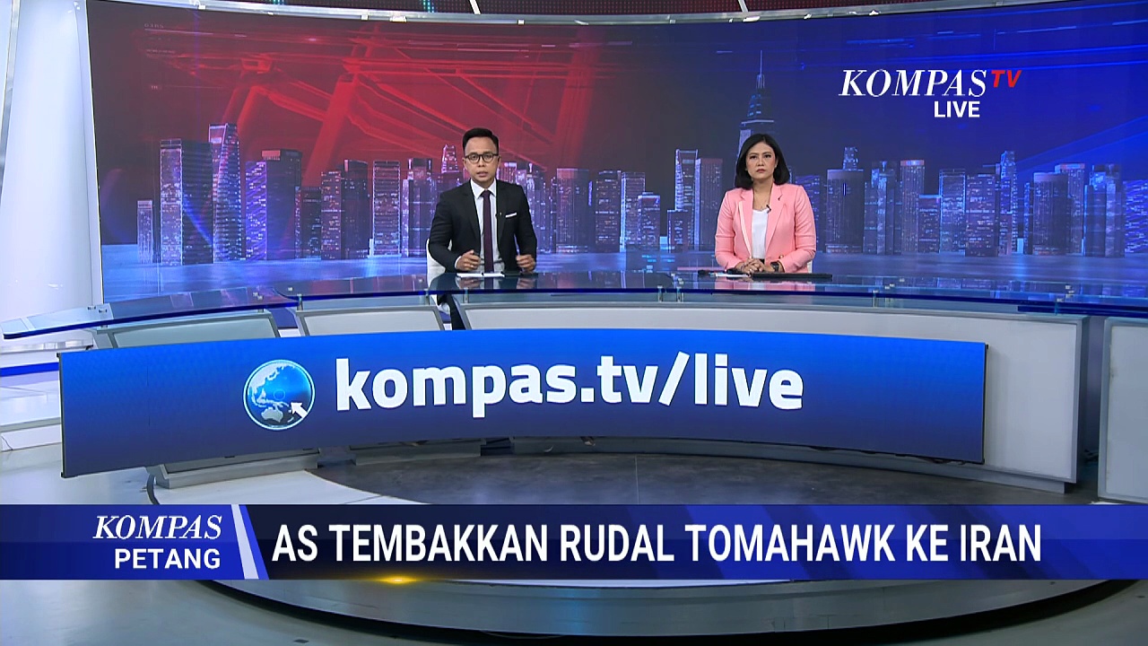 Pentagon rilis video serangan rudal Tomahawk ke Iran | Kompas Petang