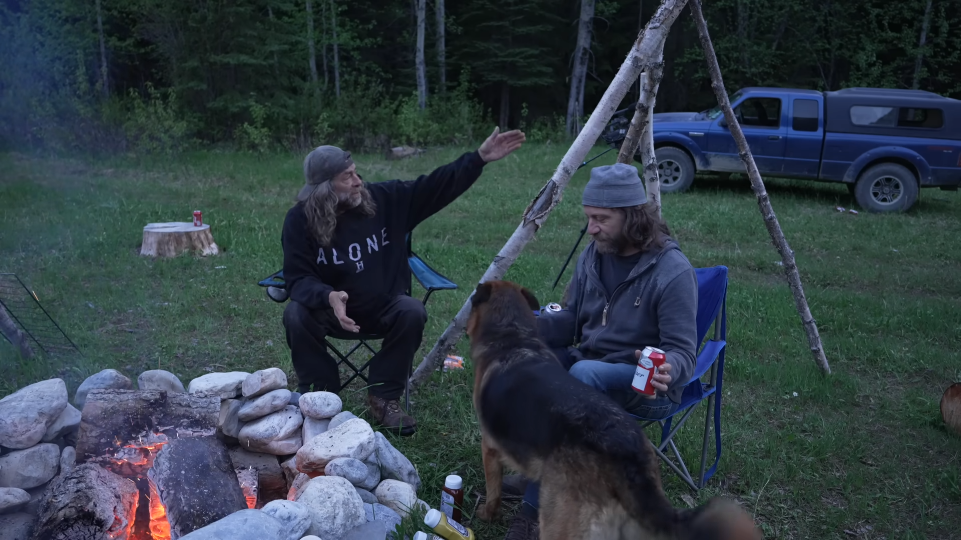 We planned a peaceful camping trip, then the dog started growling in ...