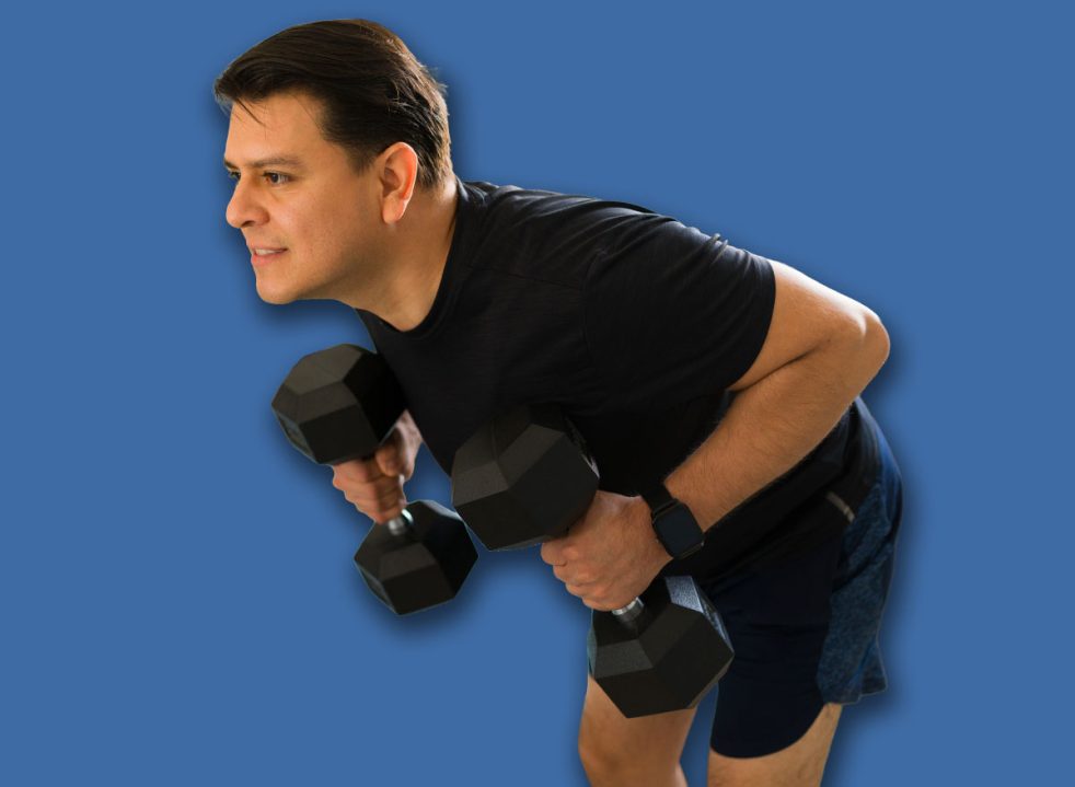 5 dumbbell exercises men over 55 should do each morning to build muscle