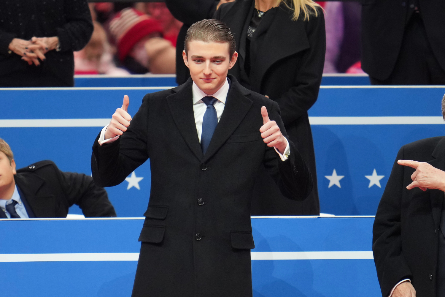 Post about Barron Trump’s height goes viral amid calls to draft him
