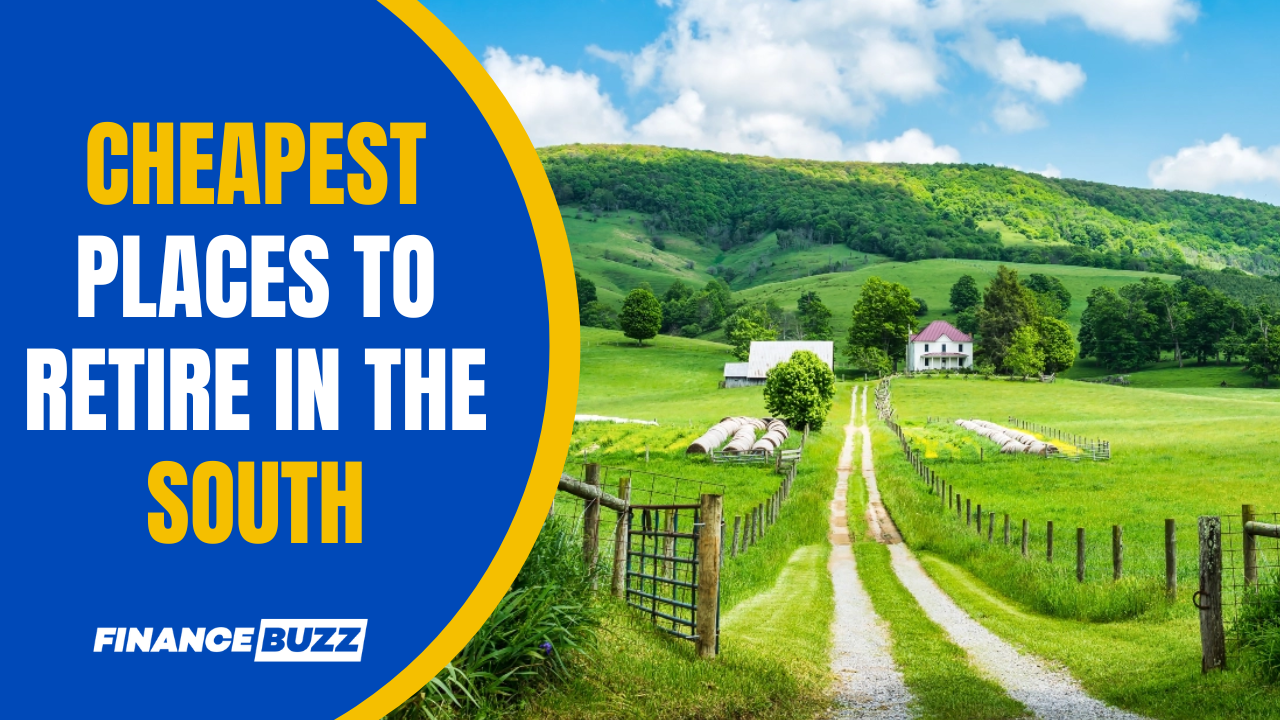 15 cheapest places to retire in the South