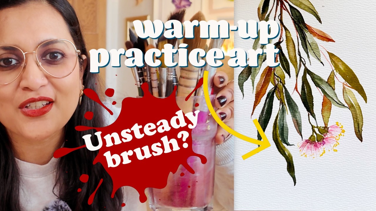 Feel rusty after a painting break? Do this simple trick to improve fast