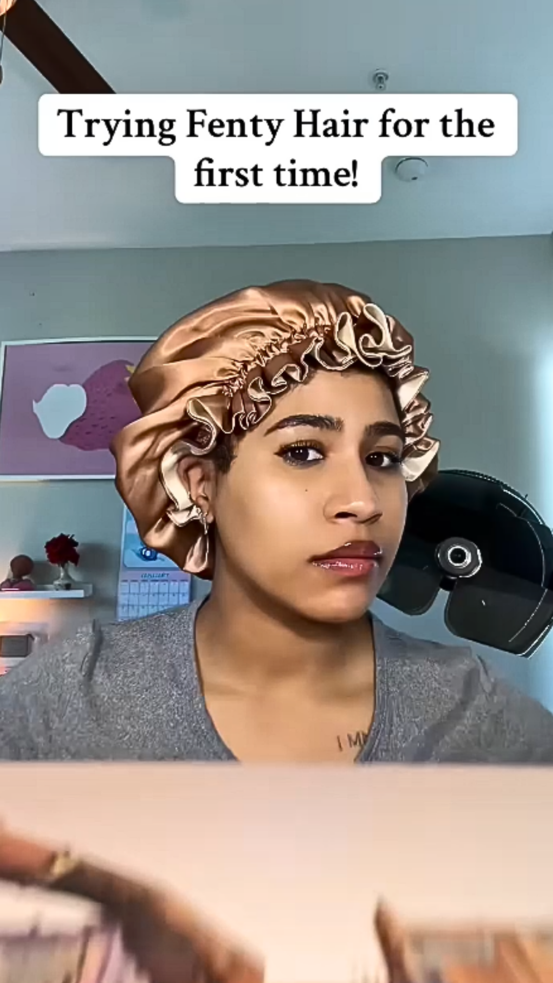 Trying Fenty hair on my curls